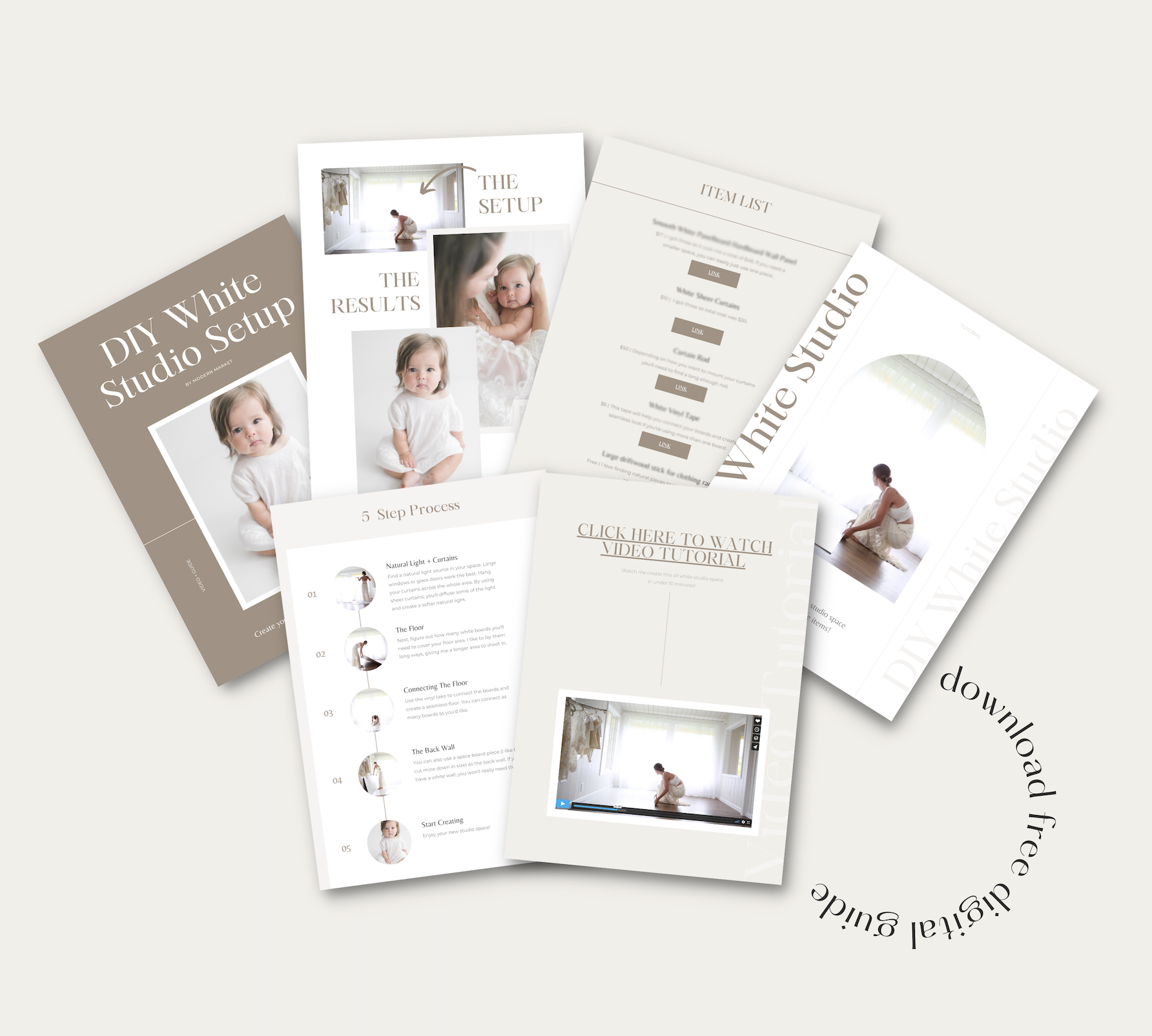 The Absolute Best DIY White Studio Setup - modernmarket.co